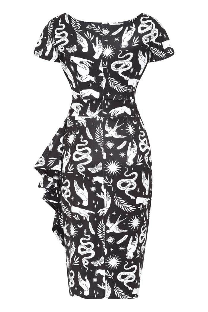 Elsie Dress | Celestial Tattoo – The Vintage Carousel