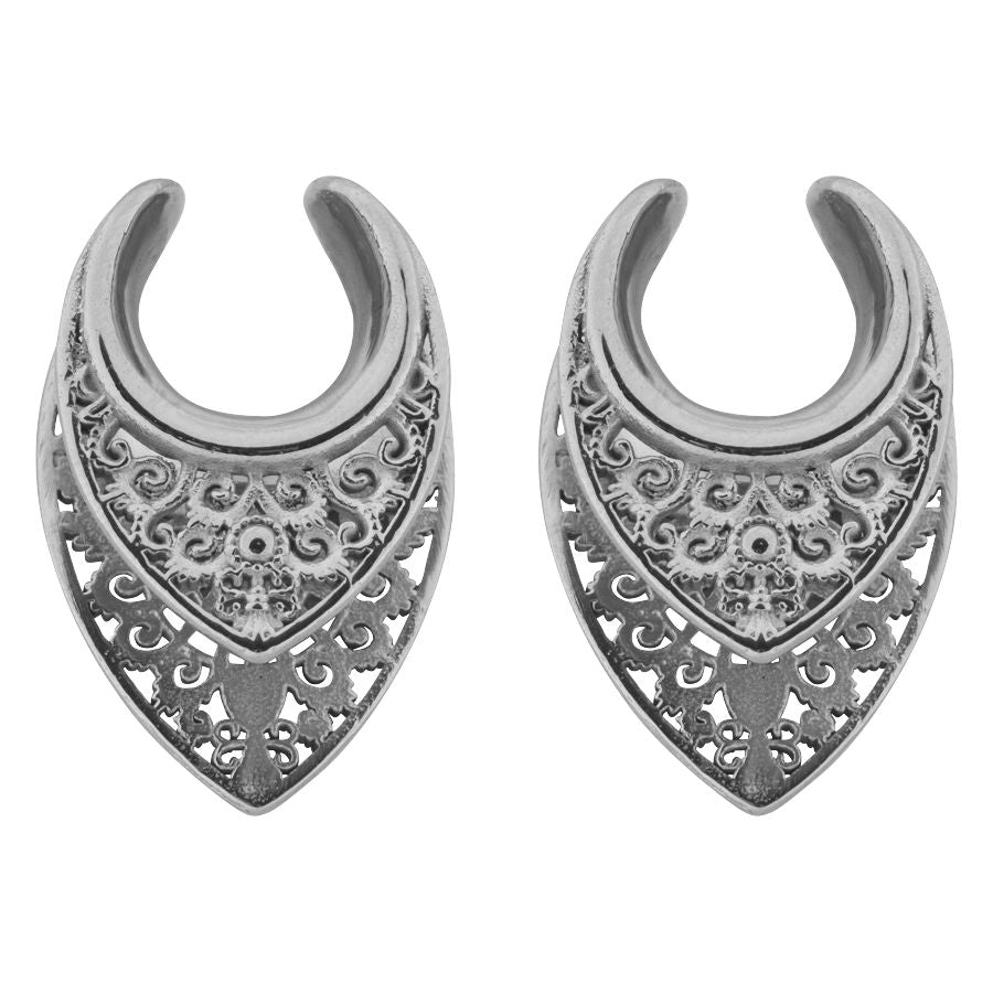 Silver Oriental Ear Saddles – The Vintage Carousel